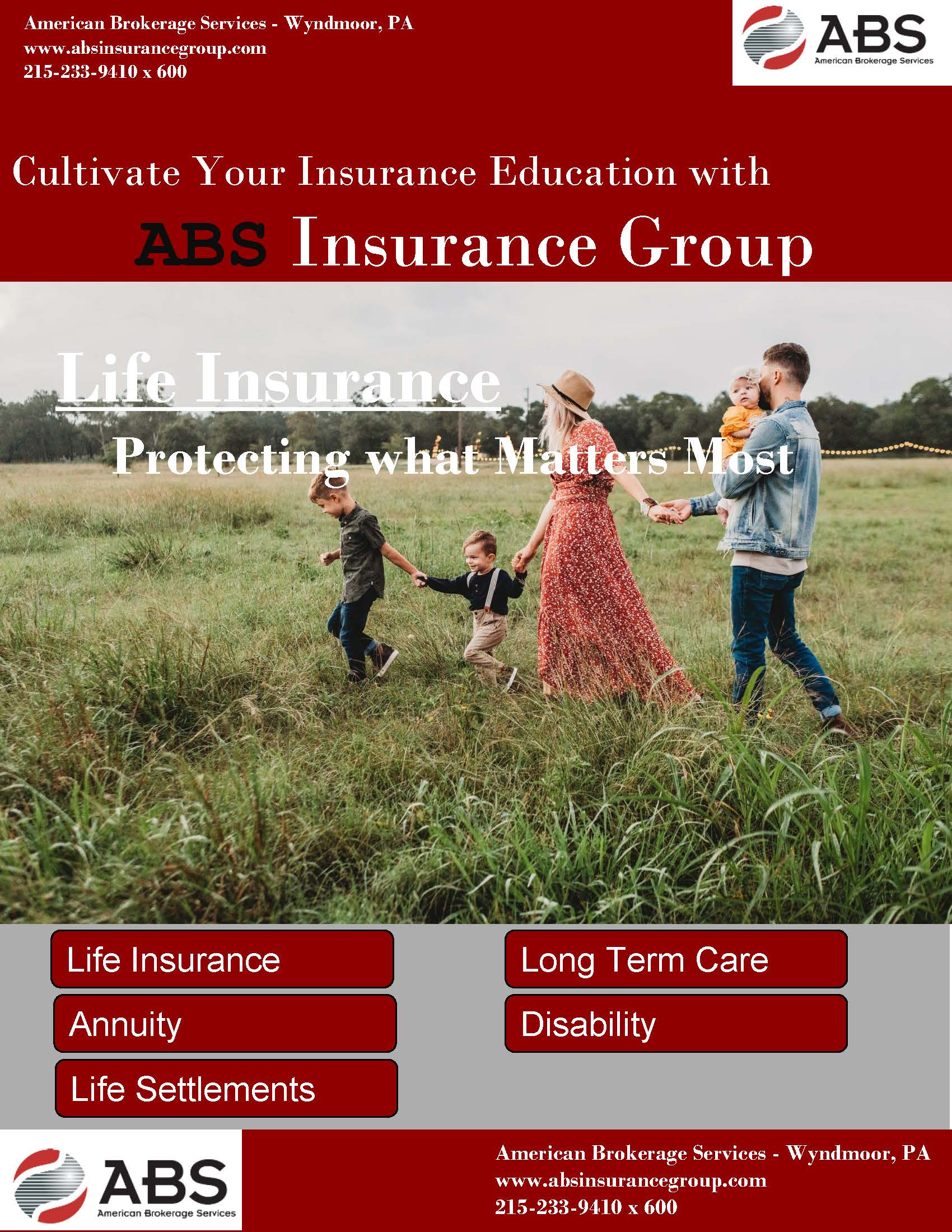 Term Life Insurance Brochure